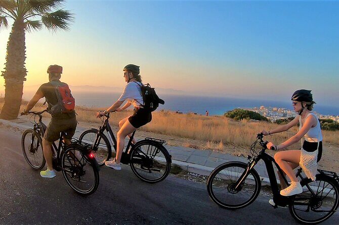 Rhodes to Anthony Quinn Bay E-Bike & Snorkelling Tour - Exploring Rhodes Town and Historical Sights