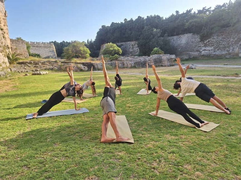 Rhodes Town: Outdoor Yoga at Grand Masters Garden - How to Make the Most of Your Experience
