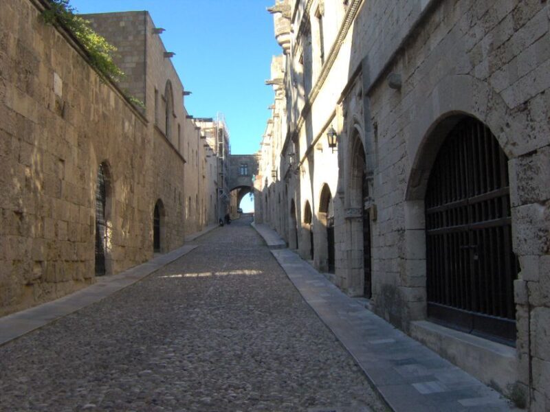 Rhodes Town: Private Walking Tour with a Licensed Guide - Key Points