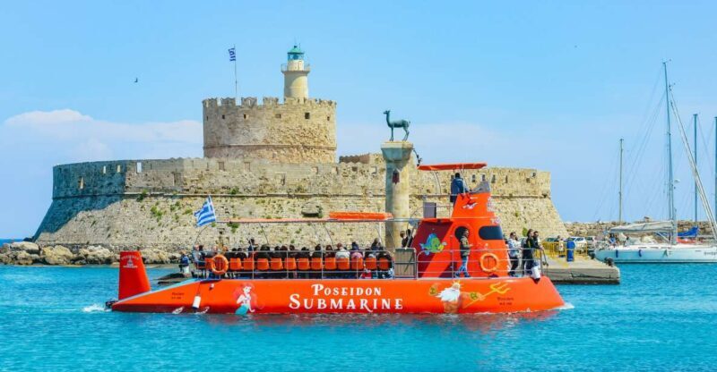 Rhodes Town: Submarine Cruise with Underwater Views - Introduction to the Rhodes Submarine Experience
