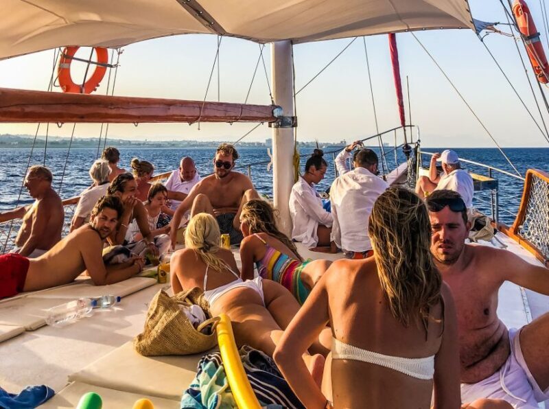 Rhodes Town: Sunset Boat Cruise with Drinks & Snacks - Key Points
