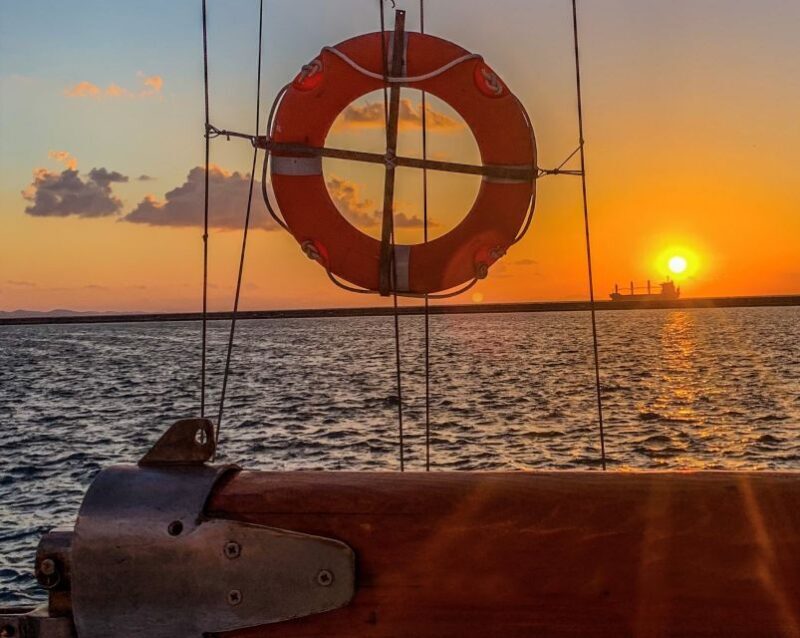 Rhodes Town: Sunset Boat Cruise with Drinks & Snacks - The Sum Up