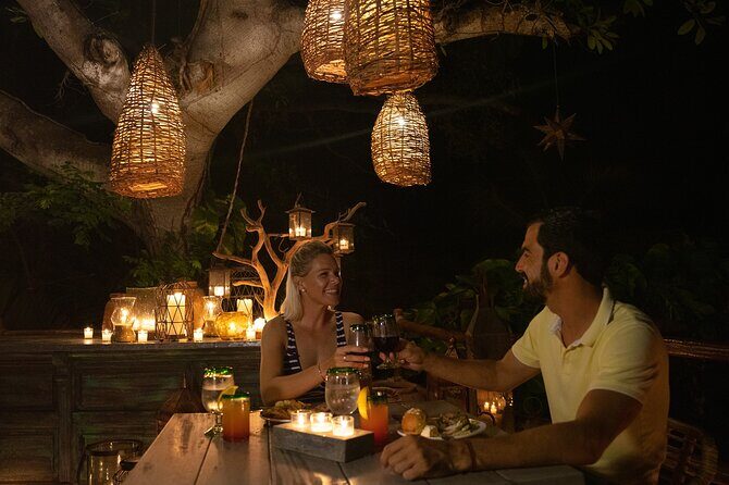 Rhythms of the night, sunset cruise, open bar & oceanfront dinner - What to Expect in Practical Terms