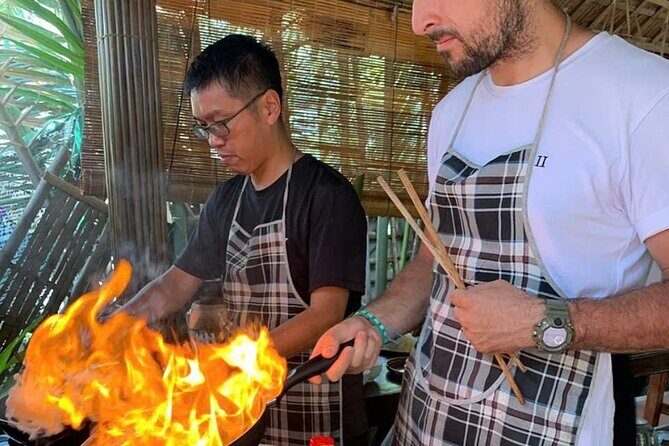RICE PAPER Noodle Making Experience & Hoi An Cooking Class Class - Relaxing in the Coconut Forest
