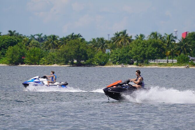 Ride the waves of Miami Bay with brand new Jet Skis - Authentic Perspectives from Past Travelers