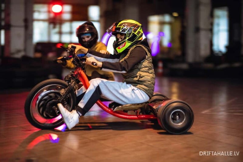 Riga | Drifta Halle: Extreme 20 minute ride on a drift trike - What Is the Experience Like?