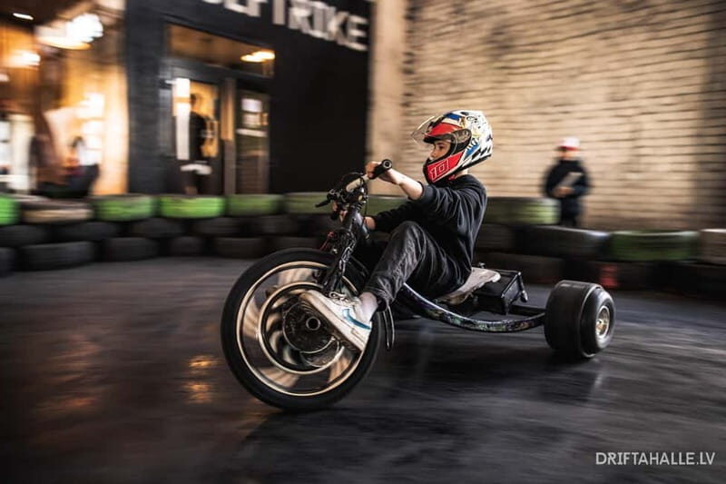 Riga | Drifta Halle: Extreme 20 minute ride on a drift trike - Practical Tips for Visitors