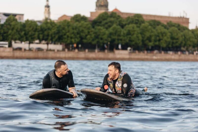 Riga: Electric Efoil Experience with Instructor - The Setting and Environment