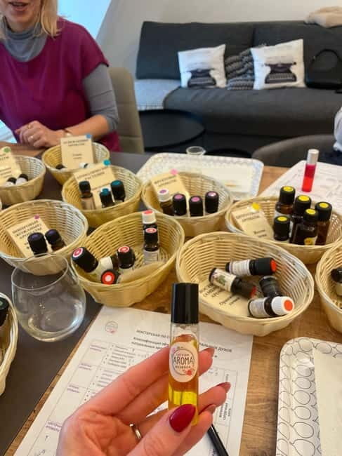 Riga Perfume Masterclass - Create Your Own Perfume! - Key Points