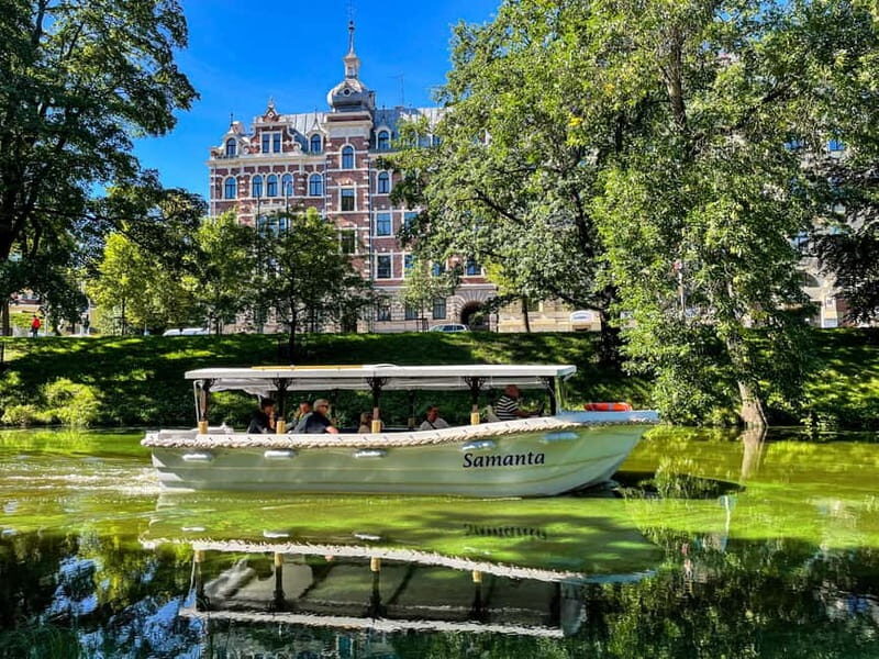 Riga: Private Boat Cruise Along Riga Canal and Daugava river - Key Points