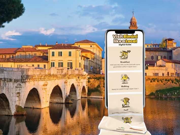 Rimini: digital guide made with a local for a walking tour - Key Points