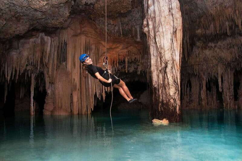 Rio Secreto Nature Reserve: Bicycle, Rappel & Ziplines Tour - Key Points