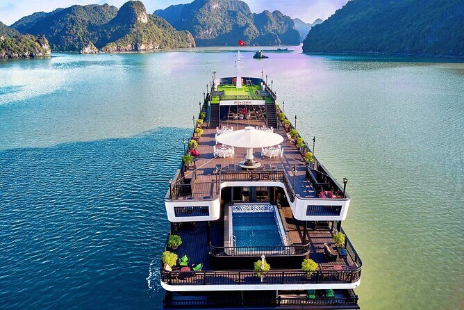 Rita 5* Halong Cruise - LanHa - Cave/Squidfishing/Meals/Transfer - An In-Depth Look at the Rita 5 Halong Bay Tour