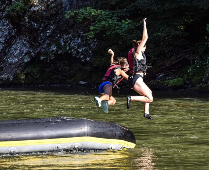 River Rafting down Bistrita Valley - The Included and Not Included Items