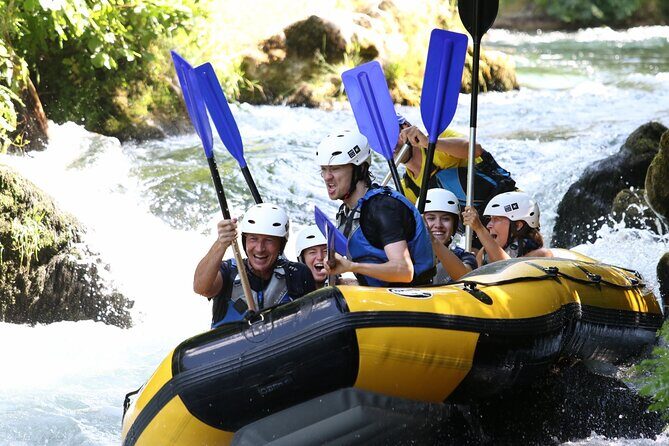 River Rafting from Split- Cliff Jumping- Cave Visit - Practical Details