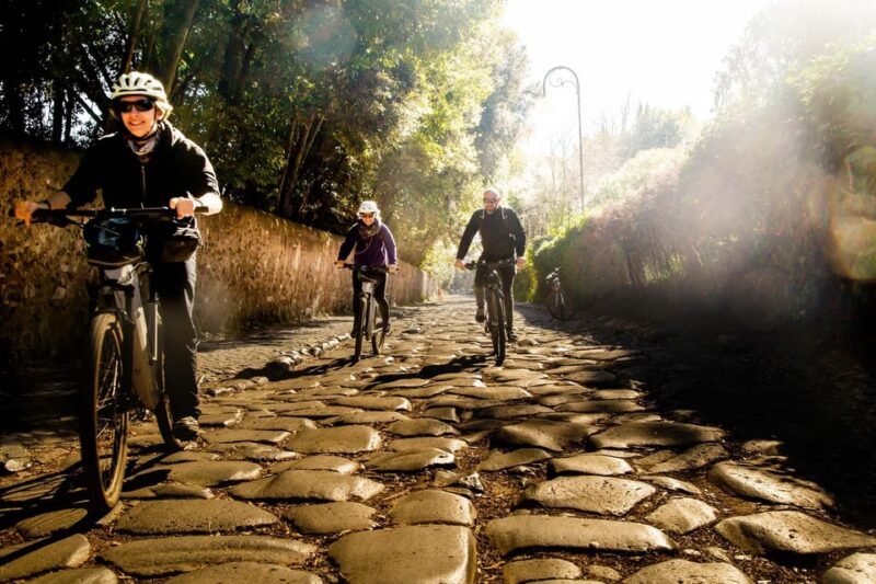 Roma: Appian Way eBike tour, Aqueducts Catacombs & Brunch - Key Points