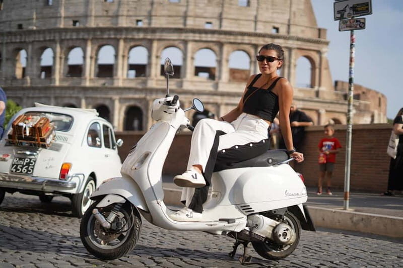 Roma City Vespa tour Big Group - Discovering Rome on a Vespa: A Practical and Invigorating Ride