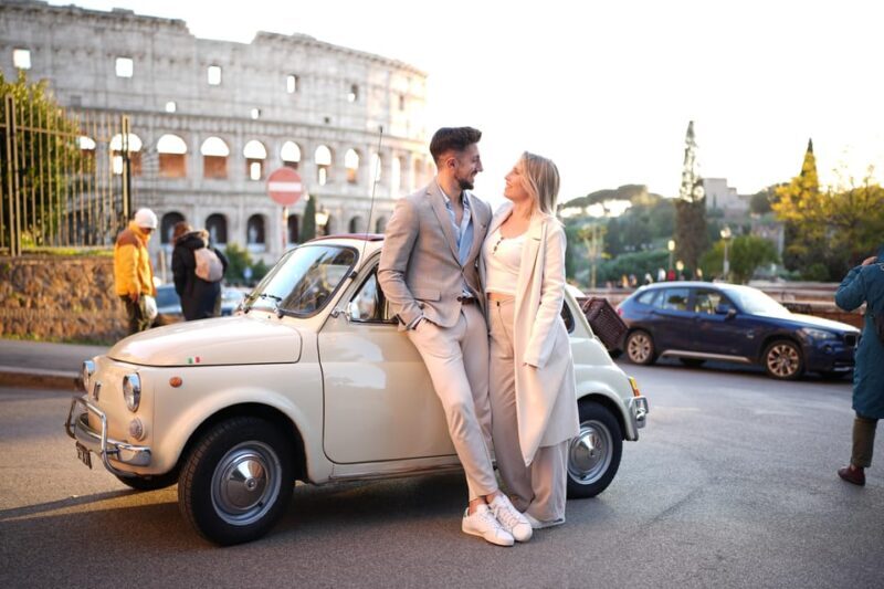 Roma: Fiat500 & Aperol Spritz Photo tour - Practical Tips for Travelers