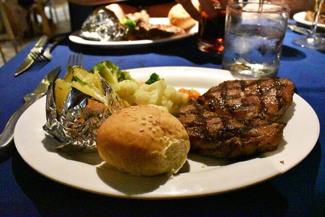 Romantic Dinner in the Spanish Galeon with Sax in Cancun. Lobster & Beef menu. - Frequently Asked Questions