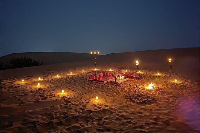 Romantic Private Candle Light Dinner At Thar Desert Jaisalmer - Practical Aspects: Price, Booking, and Timing