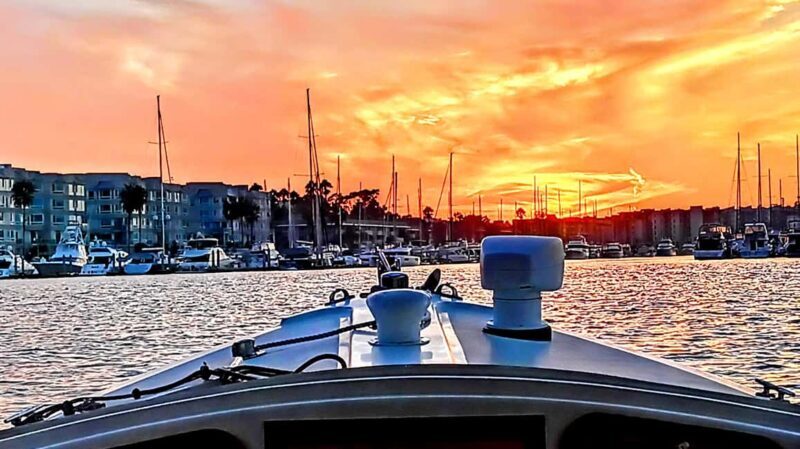 Romantic Sunset & City Lights Wine Cruise  Marina del Rey - Key Points