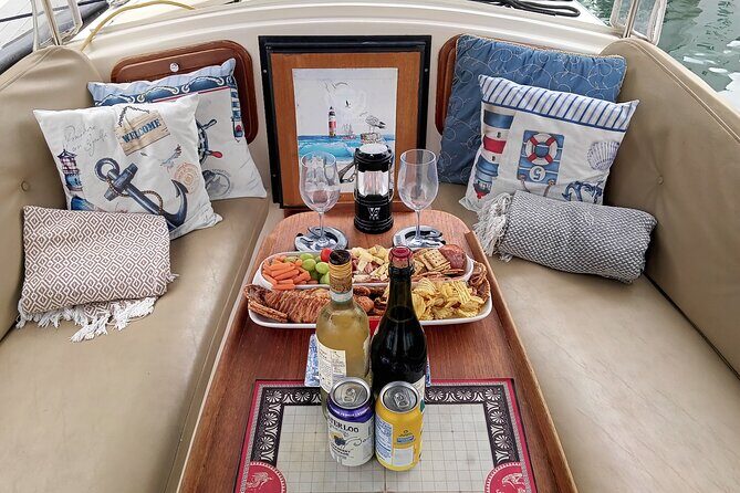 Romantic-Surprise Dinner-Wine & Cheese or Sushi Boat Cruise - Scenic Beauty and Wildlife Encounters