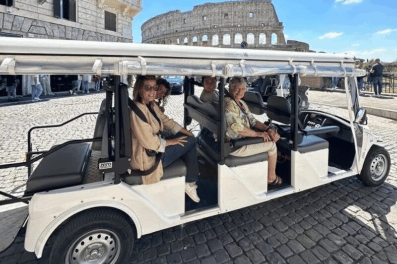 Rome: 3-hour guided city tour by electric golf cart - What the Tour Includes and Practical Details
