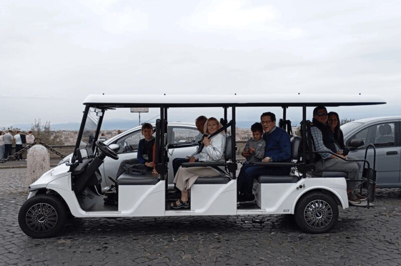 Rome: 3-hour guided city tour by electric golf cart - Authenticity and Personal Touch