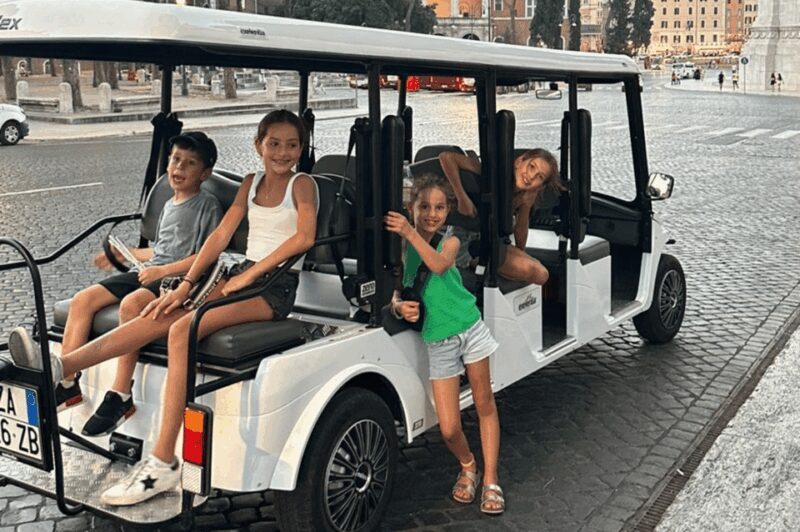Rome: 3-hour guided city tour by electric golf cart - The Sum Up