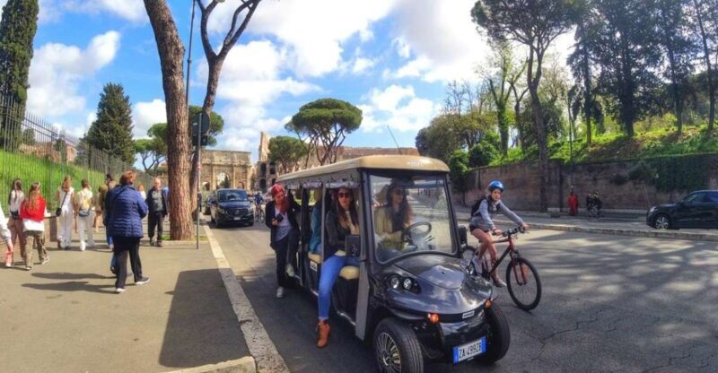 Rome: 3-Hour Panoramic Luxury Golf Cart Tour - Key Points