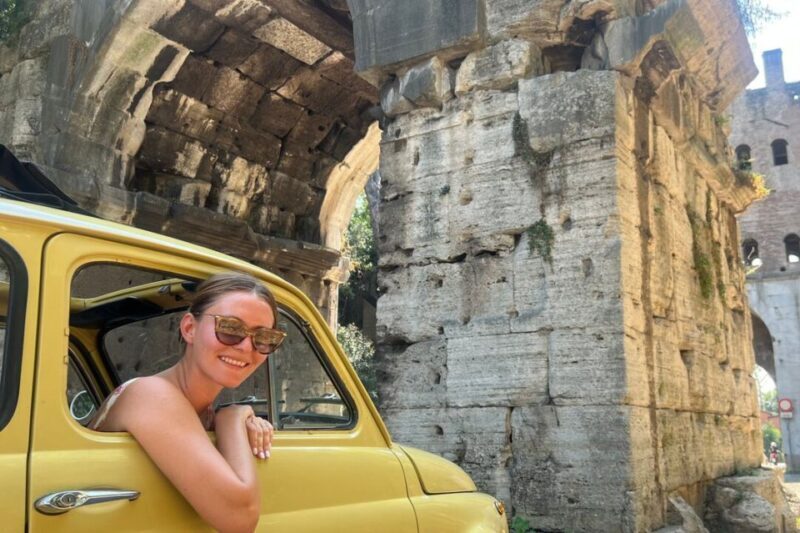 Rome: 3 hour panoramic tour of Rome with a vintage Fiat 500 - Key Points