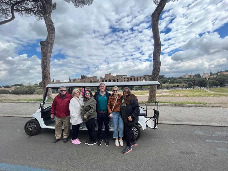 Rome: 4 Hour Electric Golf Cart Tour with Hotel Pickup - Key Points