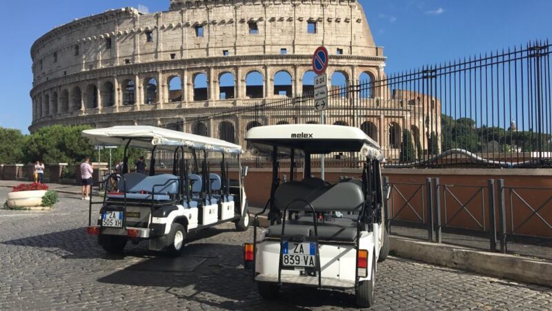 Rome: 4-Hour Private Afternoon Golf Cart City Tour - Summary: Why Choose This Tour?