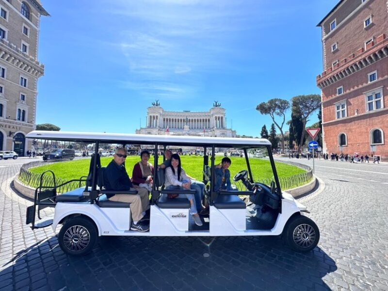 Rome 6 hours Private Golf Cart Tour with Hotel pickup - Discovering Rome in Comfort: A 6-Hour Private Golf Cart Tour Review