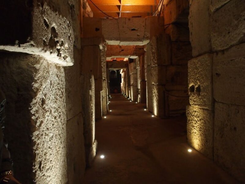 Rome: Ancient History and Colosseum Underground Tour - Key Points
