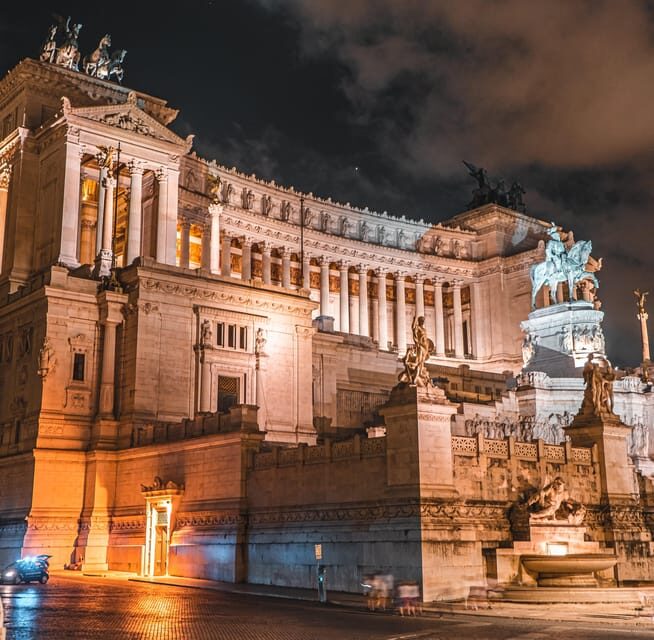 Rome: Ancient Rome Night Tour - Itinerary Breakdown