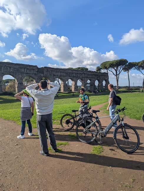 Rome: Appian Way, Aqueducts, & Catacombs E-Bike Guided Tour - Safety and Practical Tips