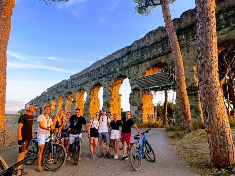 Rome: Appian Way & Catacomb Sunset E-bike Tour with Aperitif - Introduction
