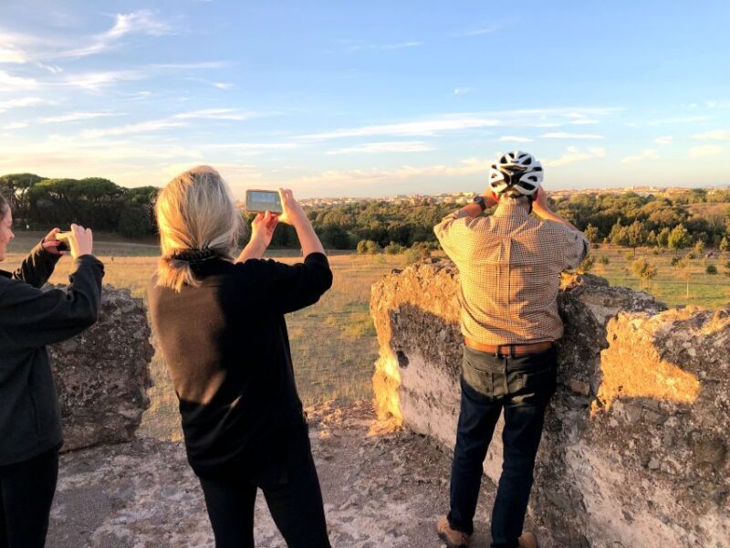 Rome: Appian Way & Catacomb Sunset E-bike Tour with Aperitif - FAQ