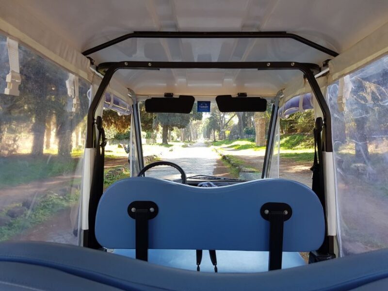 Rome: Appian Way Private Tour by Golf Cart -Official Partner - Key Points