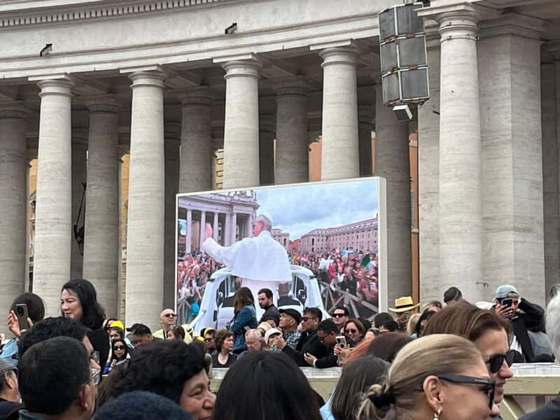 Rome: Audience Pope Leo XIV with guided tour - The Itinerary in Detail