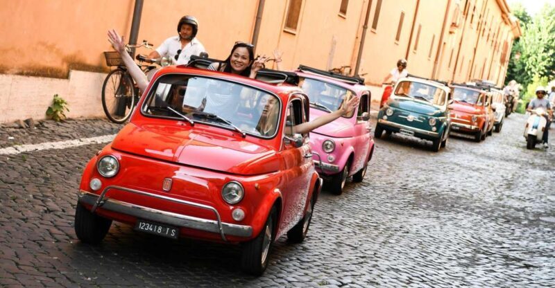 Rome: Aventine Hill Tour in Vintage Fiat 500 Convoy - Key Points