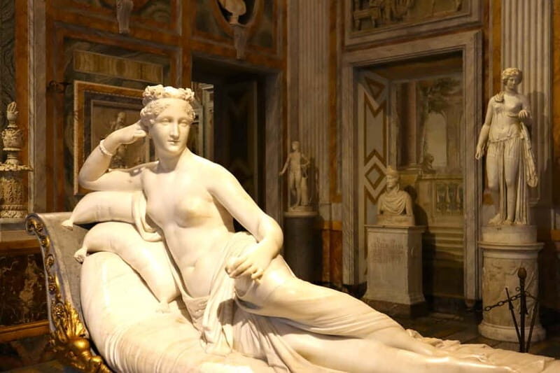 Rome: Borghese Gallery Entry Ticket with Escorted Entrance - Key Points