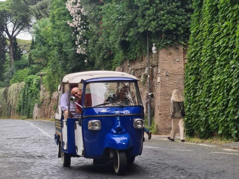 Rome by Ape Calessino - An Entrance in Style: The Iconic Ape Calessino