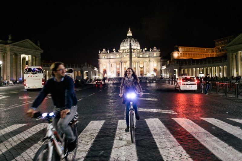 Rome by Night: 3-Hour Bike Experience - Key Points