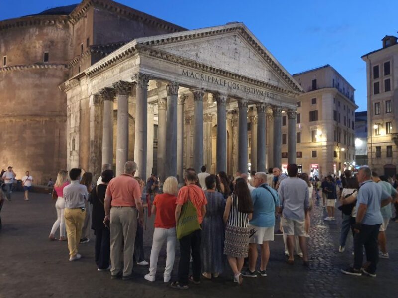 Rome by Night: City Center Lights and Wonders Guided Tour - An Authentic Nighttime Stroll through Rome’s Heart