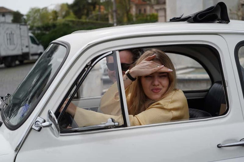 Rome by Retro Fiat 500 with Scenic Coffee Break - Ending Your Tour on a High Note