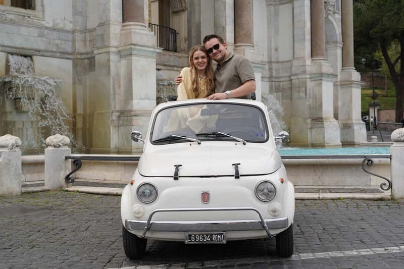 Rome by Retro Fiat 500 with Scenic Coffee Break - The Sum Up