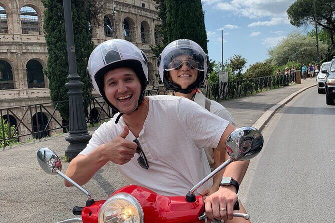 Rome by Vespa  Official Tour: Drive or Ride as Passenger - Starting Point and Group Size