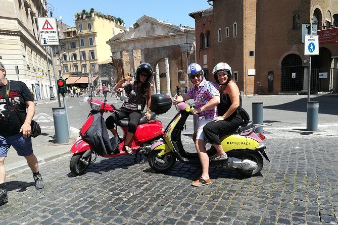 Rome by Vespa Semi Private Tour | MAX 6 PEOPLE GUARANTEED - Why This Tour Offers Great Value